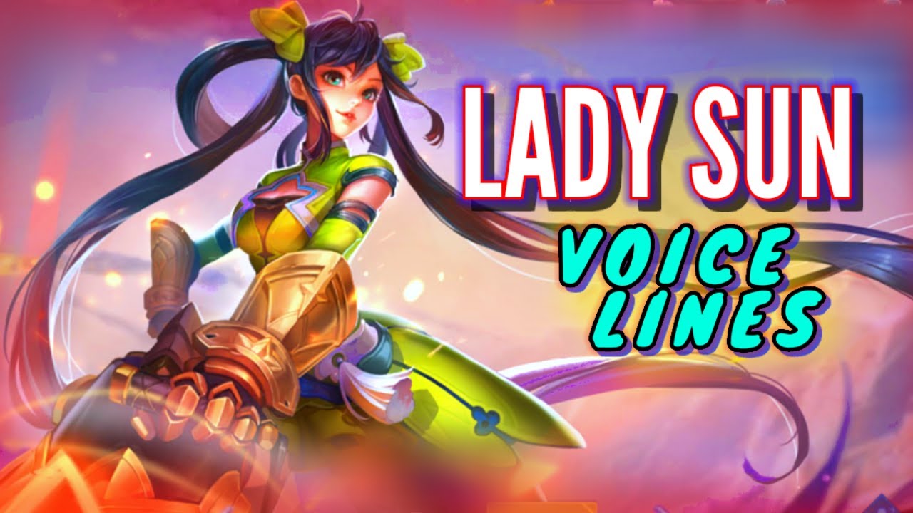 Lady Sun voice lines and quotes - dialogues Honor of Kings - Noygen ...