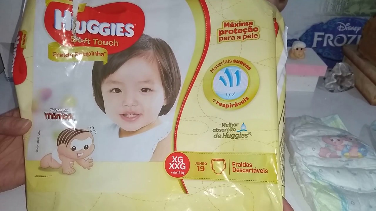 Resenha Fralda Huggies Soft Touch - YouTube