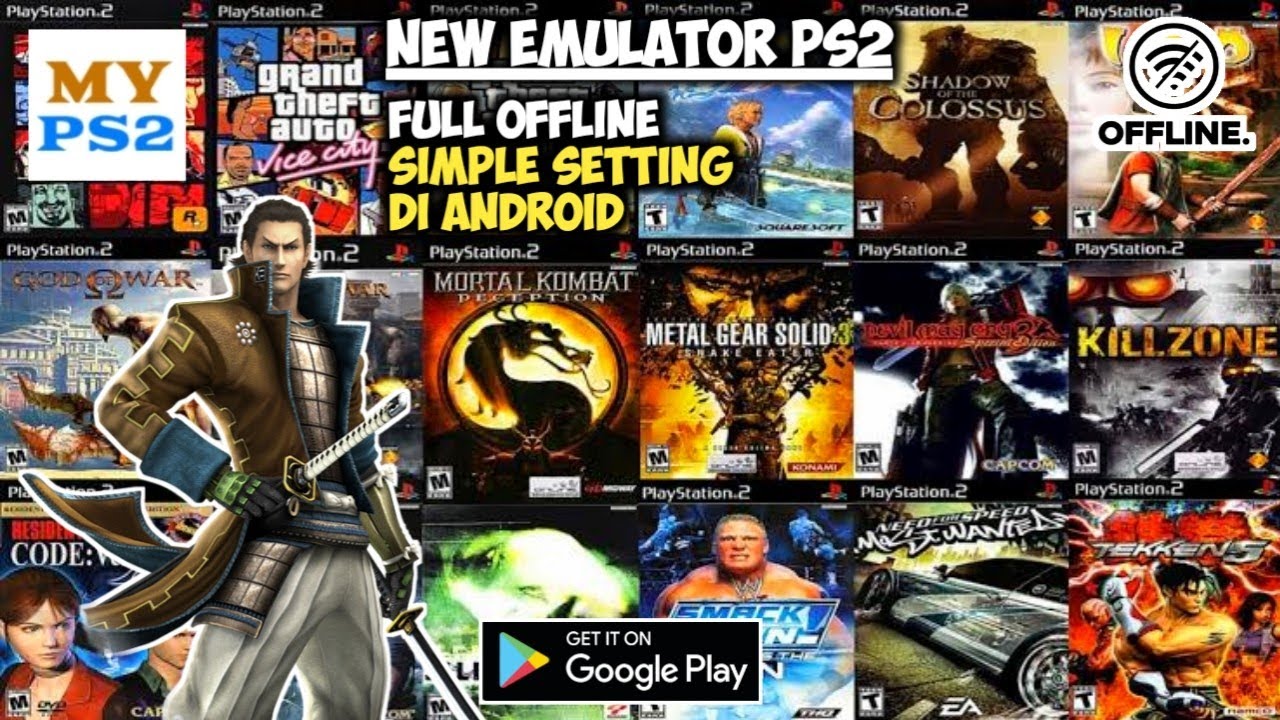 MYPS2 | New Emulator PS2 Di Android Full Offline Simple Setting | Test ...