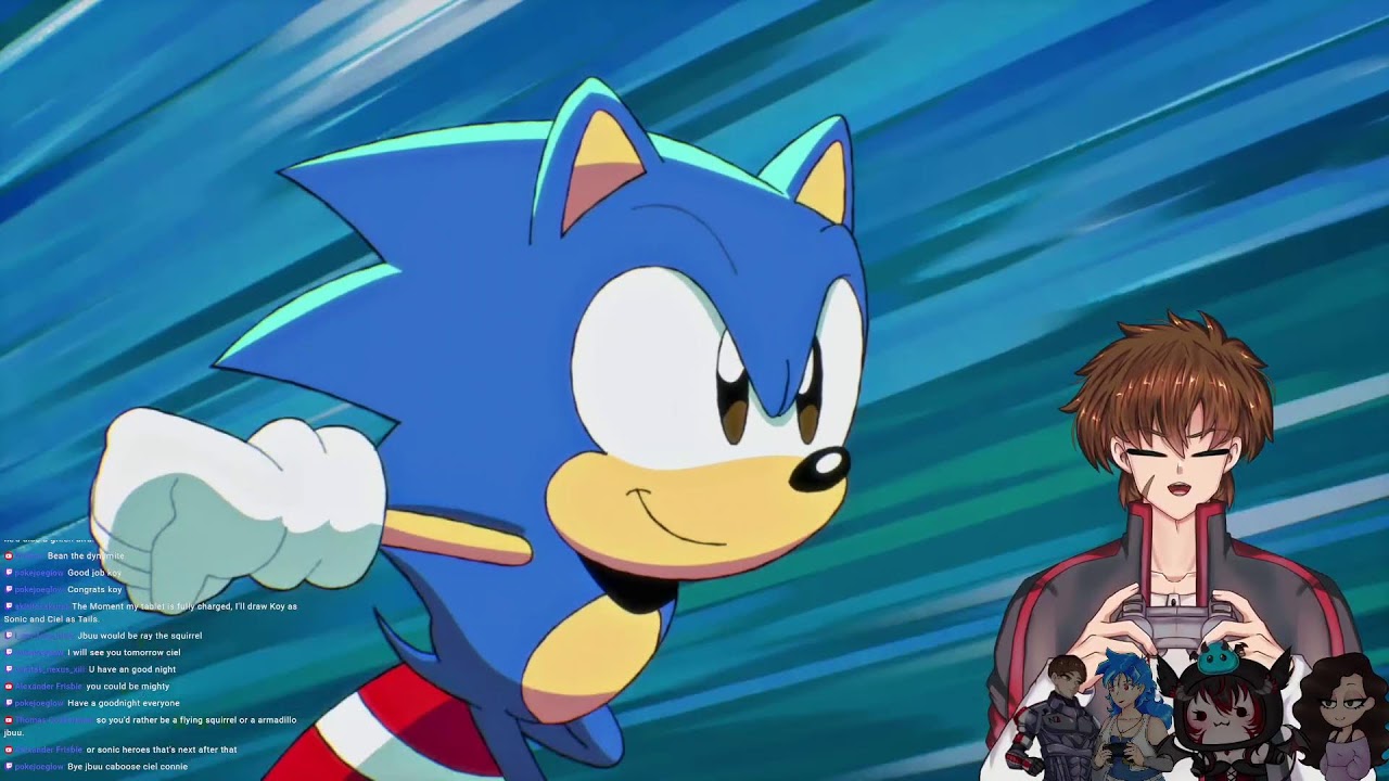 "HUNGRY? LET'S GET SONIC... AND KNUCKLES! " Koy McCloud Livestreams ...