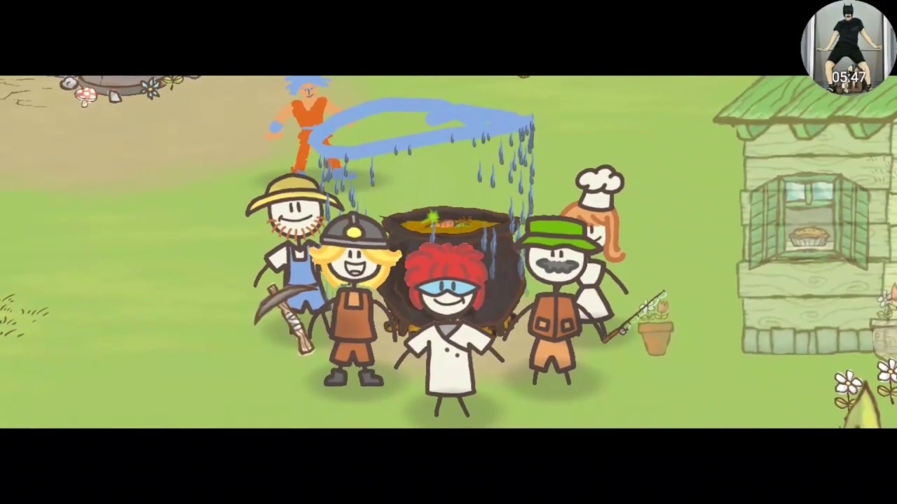 Draw a stickman epic 2 Goku saves the town chapter 4 A Town in Need ...