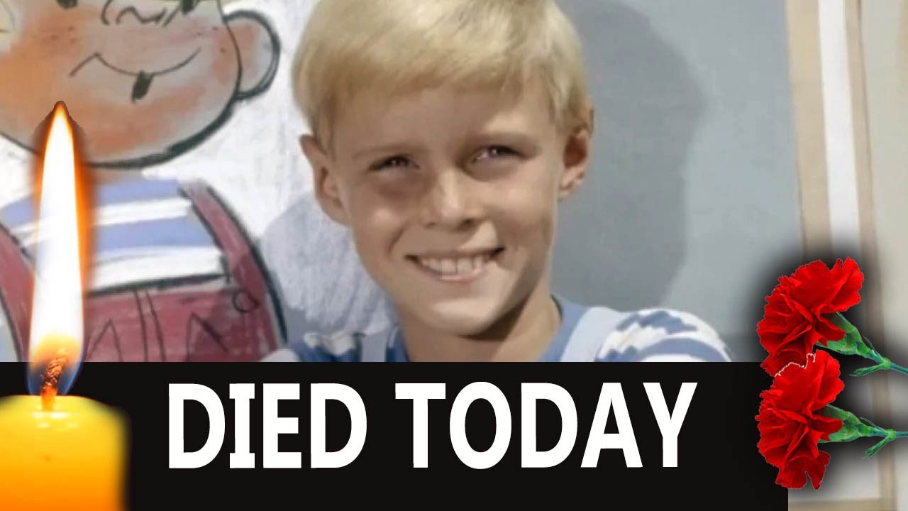 Actor Jay North has Passed away after a lengthy battle with cancer. R.I ...