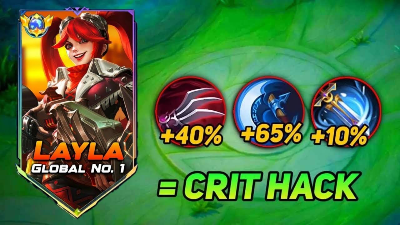99.9% of LAYLA USERS DON'T KNOW CRITICAL BURST BUILD!😱 (CRIT DAMAGE ...