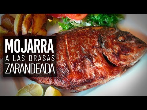 MOJARRA ZARANDEADA 🐟🐟 *a las brasas* /Gfood - YouTube