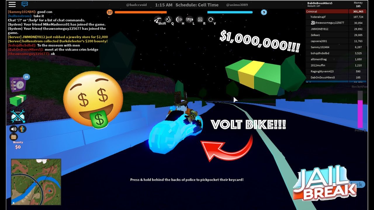 Purchasing the Futuristic-Volt Bike!/Racing With My Friends! | Roblox ...