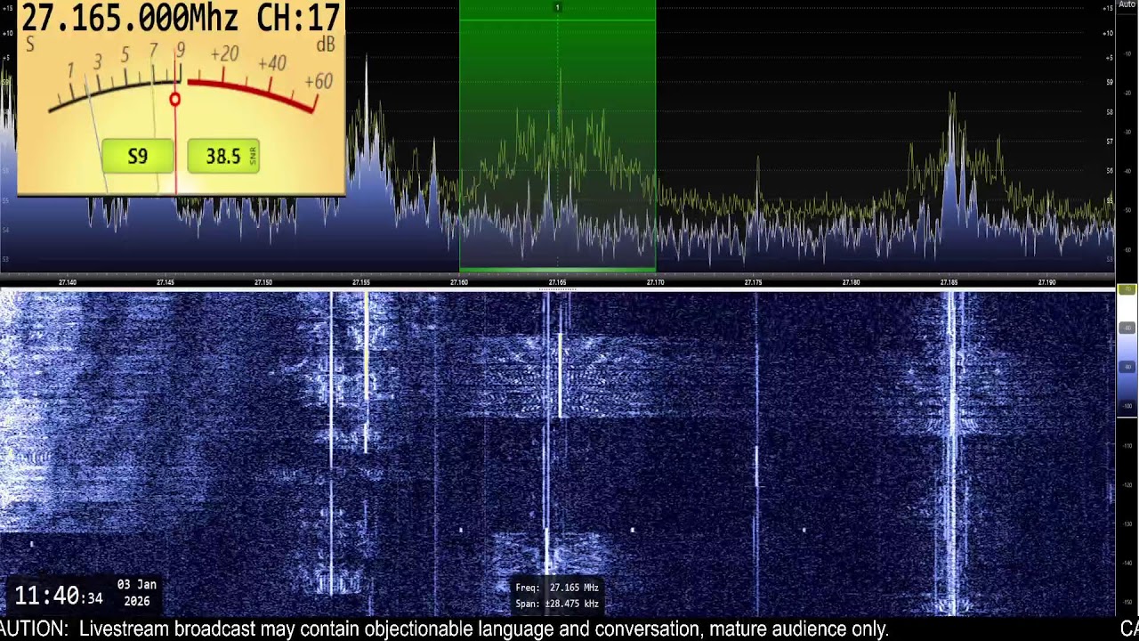 Live CB Radio Channel 17 - 01/03/2026 - YouTube