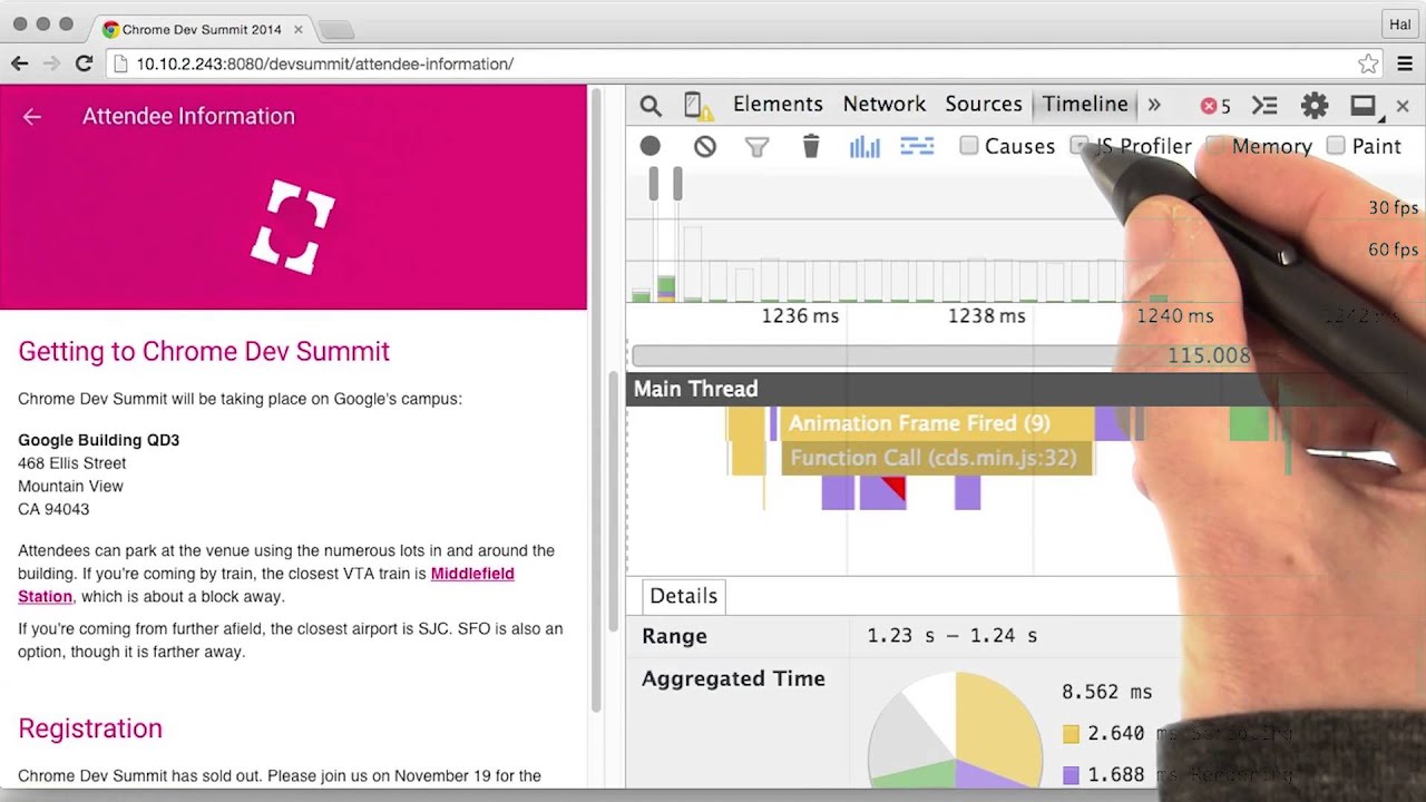 Javascript Profile Javascript Browser Rendering Optimization Youtube 1901