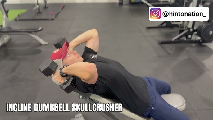 Dumbbell Skull Crusher Dumbbell Skull Crusher