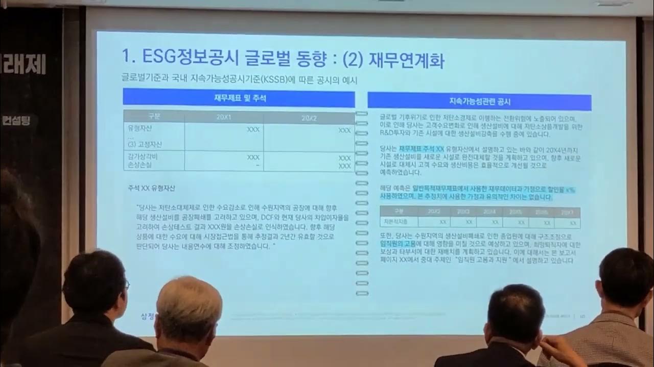 [KTN한국유통방송] ESG공시 의무화와 기업 대응방안-황정환 삼정KPMG 상무-2024년 산림분야 배출권거래제 세미나(5)-로얄호텔서울-2024.7.9.-김도형역사문화영상 ...