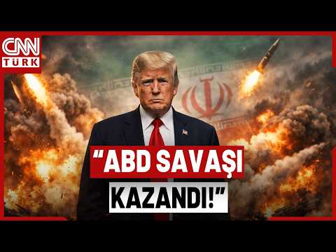 🚨Trump'tan Son Dakika Açıklaması: Derin Müzakereler Sürüyor, ABD Savaşı Kazandı!
