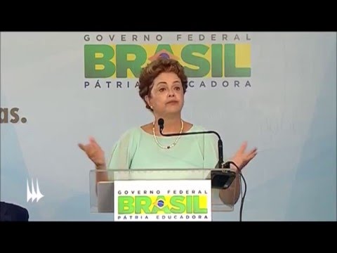 Dilma - Gente, eu engasguei comigo mesma