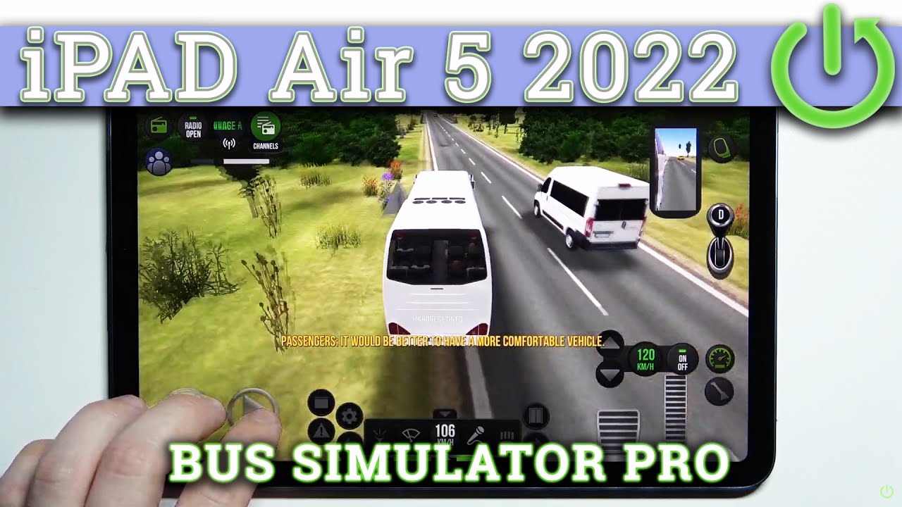 Bus Simulator: Ultimate Performance Test on iPad Air Gen 5th - Gameplay ...