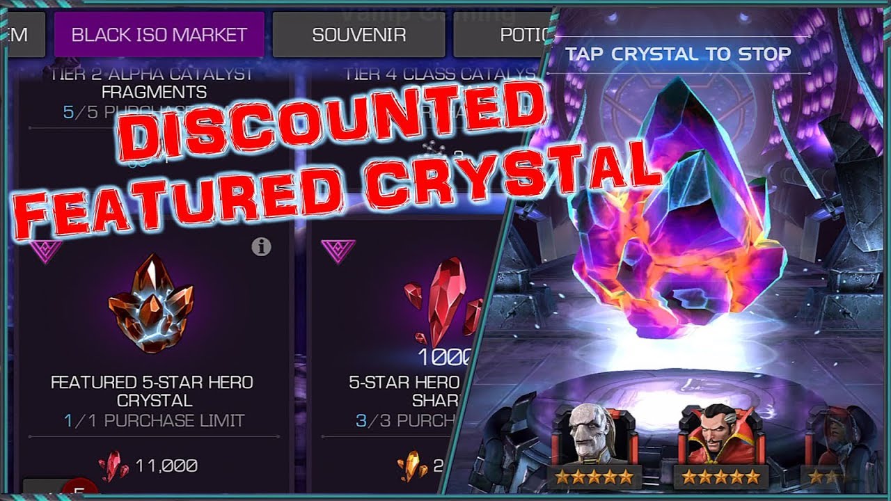 MCOC Crystals Opening: Great Discount On Featured 5-Star Hero Crystal ...