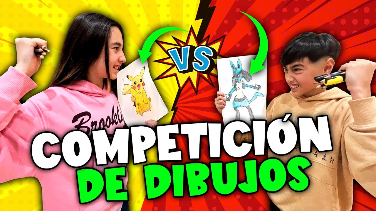 COMPETICIÓN de dibujos 🎨 - YouTube