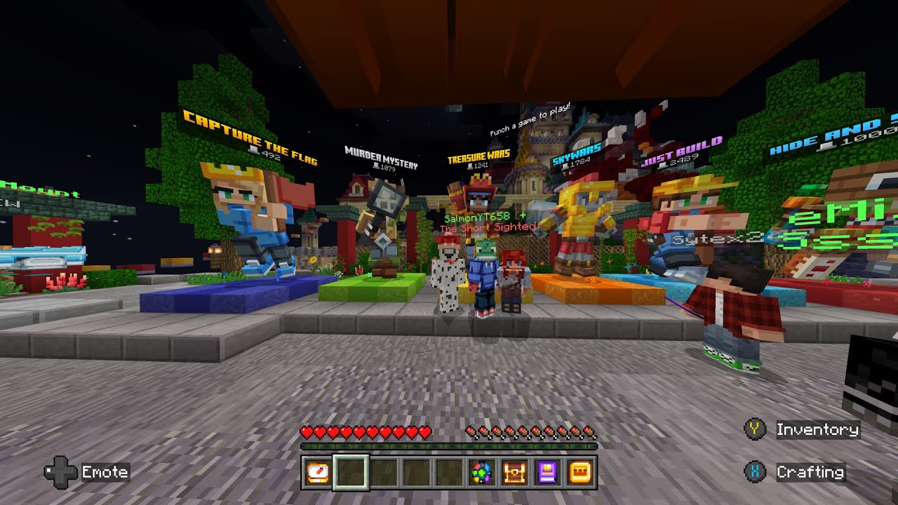 Last treasure wars game in Minecraft Hive - YouTube