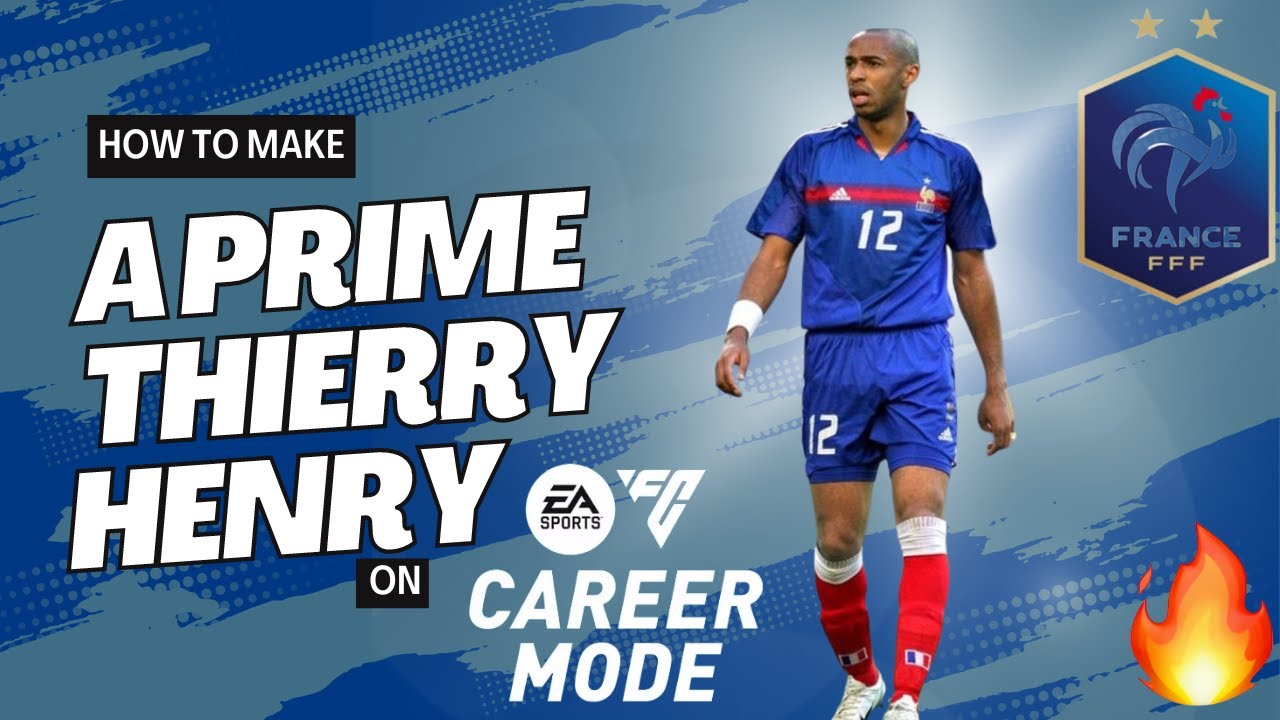 How to make a Prime Thierry Henry on EA FC 24 #fifa #eafc #easportfc # ...