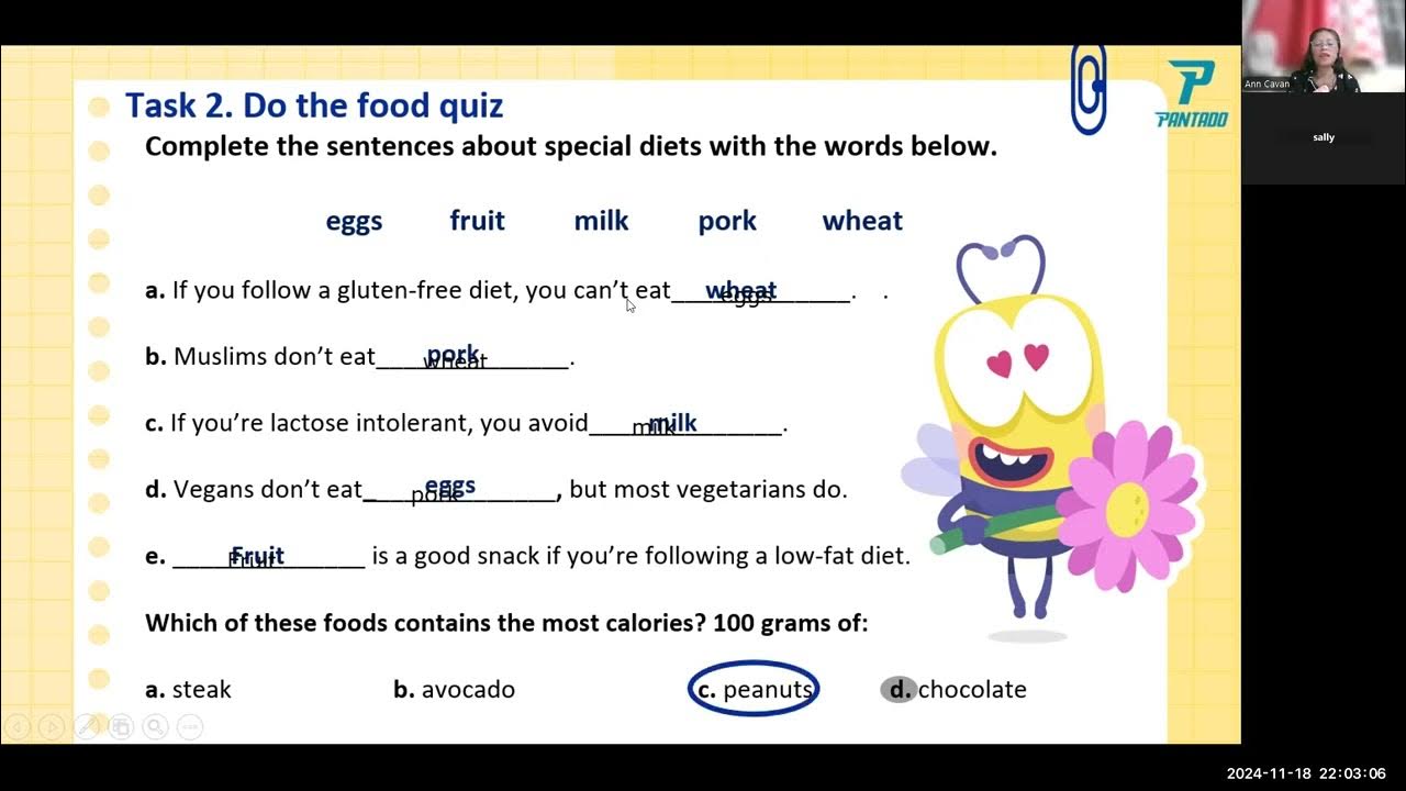 SALLY-UNIT 2C INT - YouTube