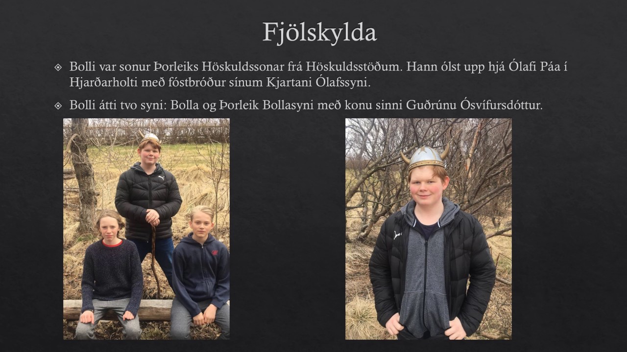 Blönduskóli Laxdæla, Bolli Þorleiksson - YouTube