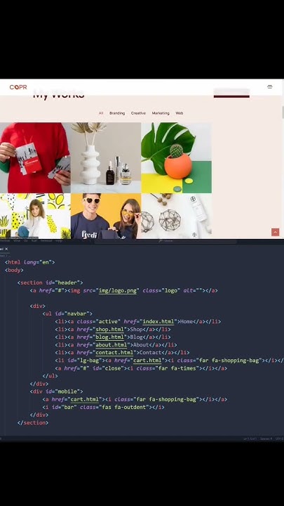 Portfolio With Html Css Cybertech Coding Htmlcoding Viralvideo Html Webdesign Viral Css