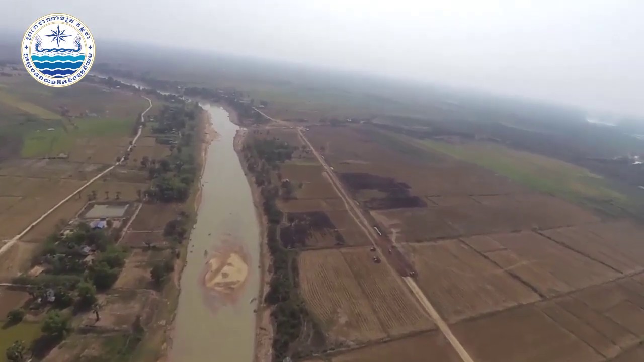 Stung Sen River Dry Season 2016 - YouTube