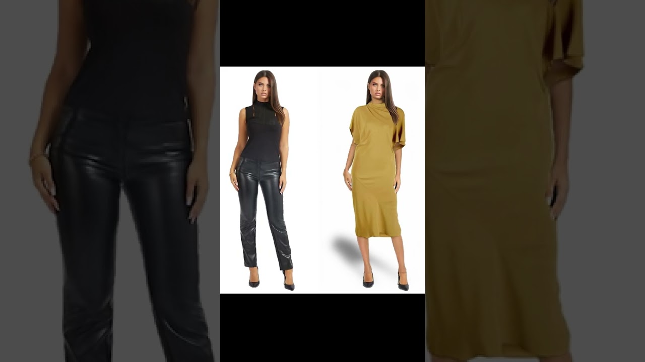 Lady tryon random garments. From just one photo of model #tryon # ...