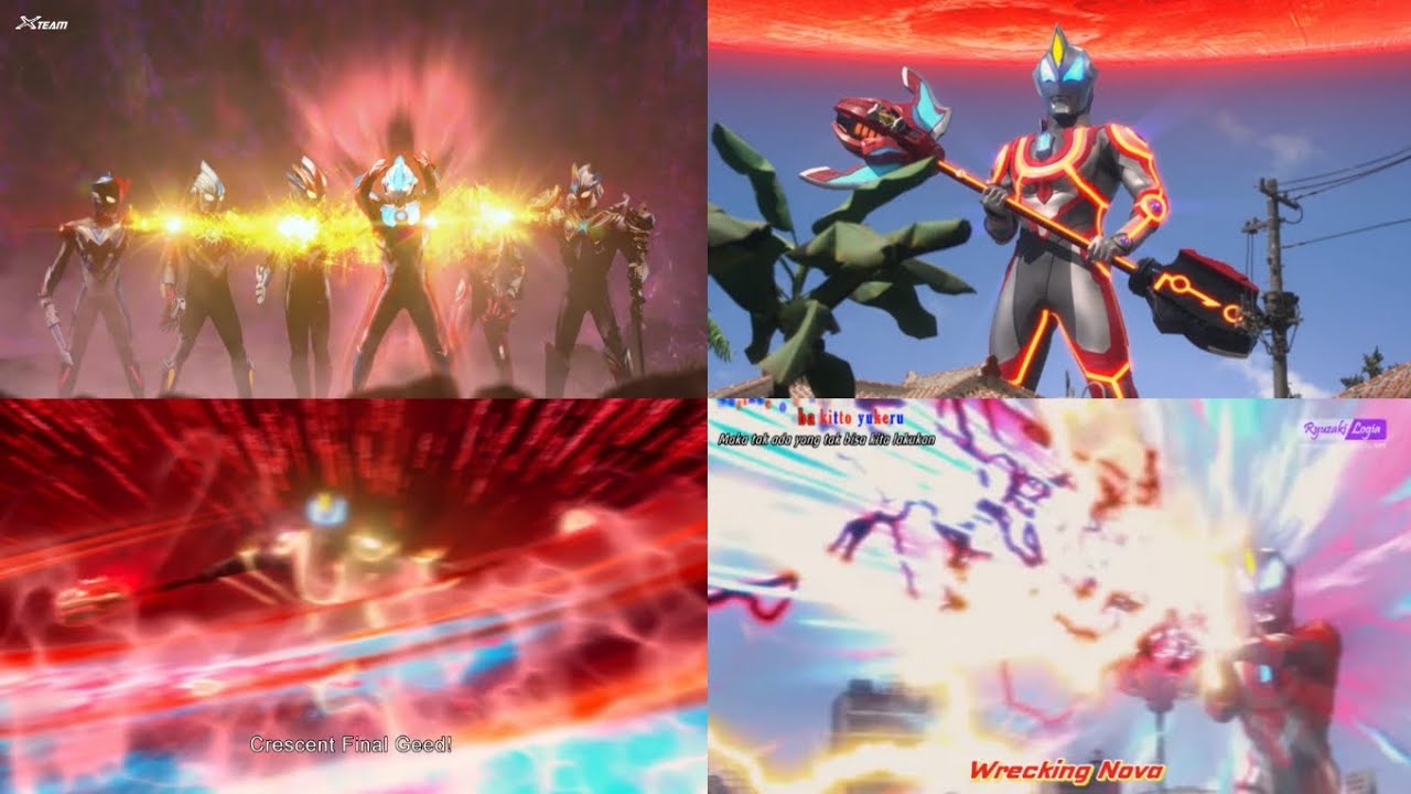 Ultraman Geed Ultimate Final All Technique - YouTube