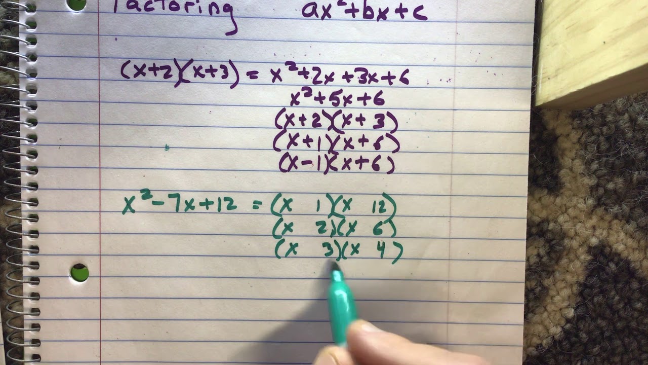 Factoring - YouTube