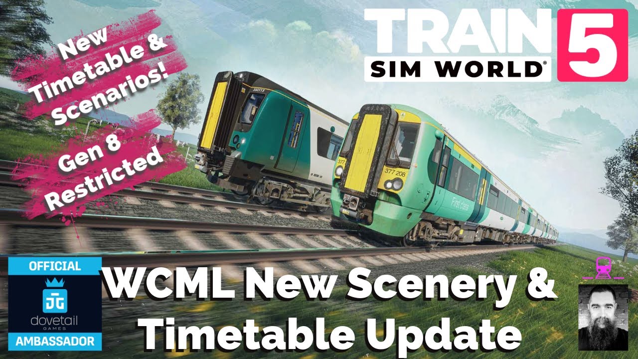 TSW West Coast Main Line WCML South Euston to Milton Keynes Route ...