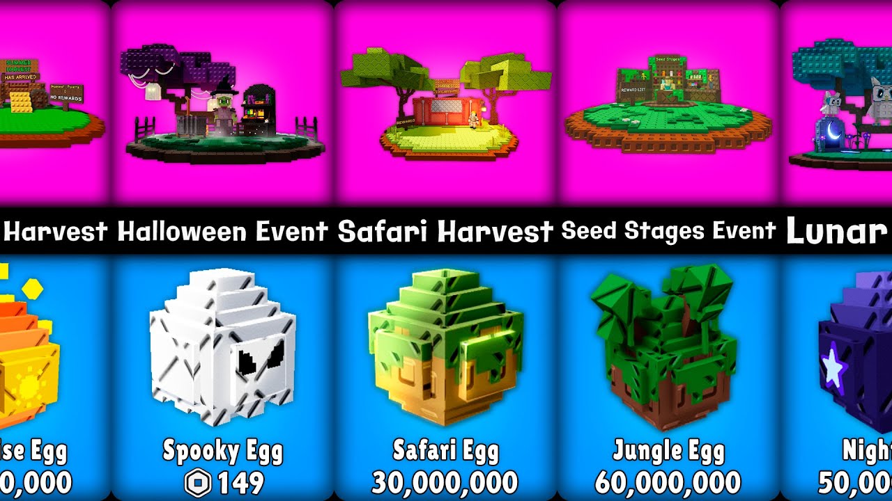 Grow A Garden All Event And Their Pet Eggs - YouTube