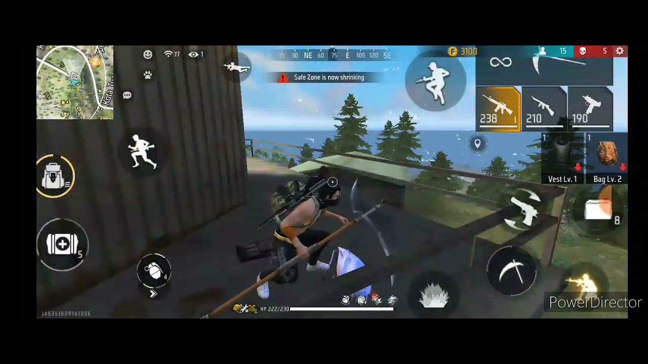 M4A1 TRIPLE CHIP AND THOMSON ||GAME PLAY ||BR -RANKED ||TP GAMERS - YouTube