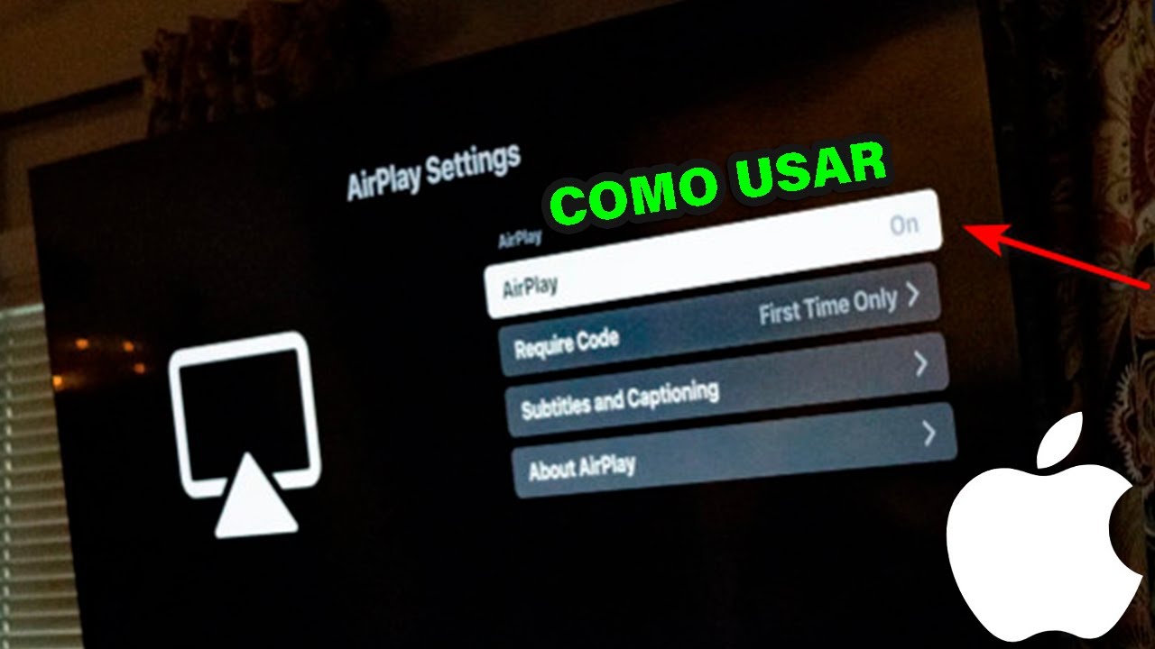 ¿Cómo usar AirPlay en Smart TV? - Guía Rápida - YouTube
