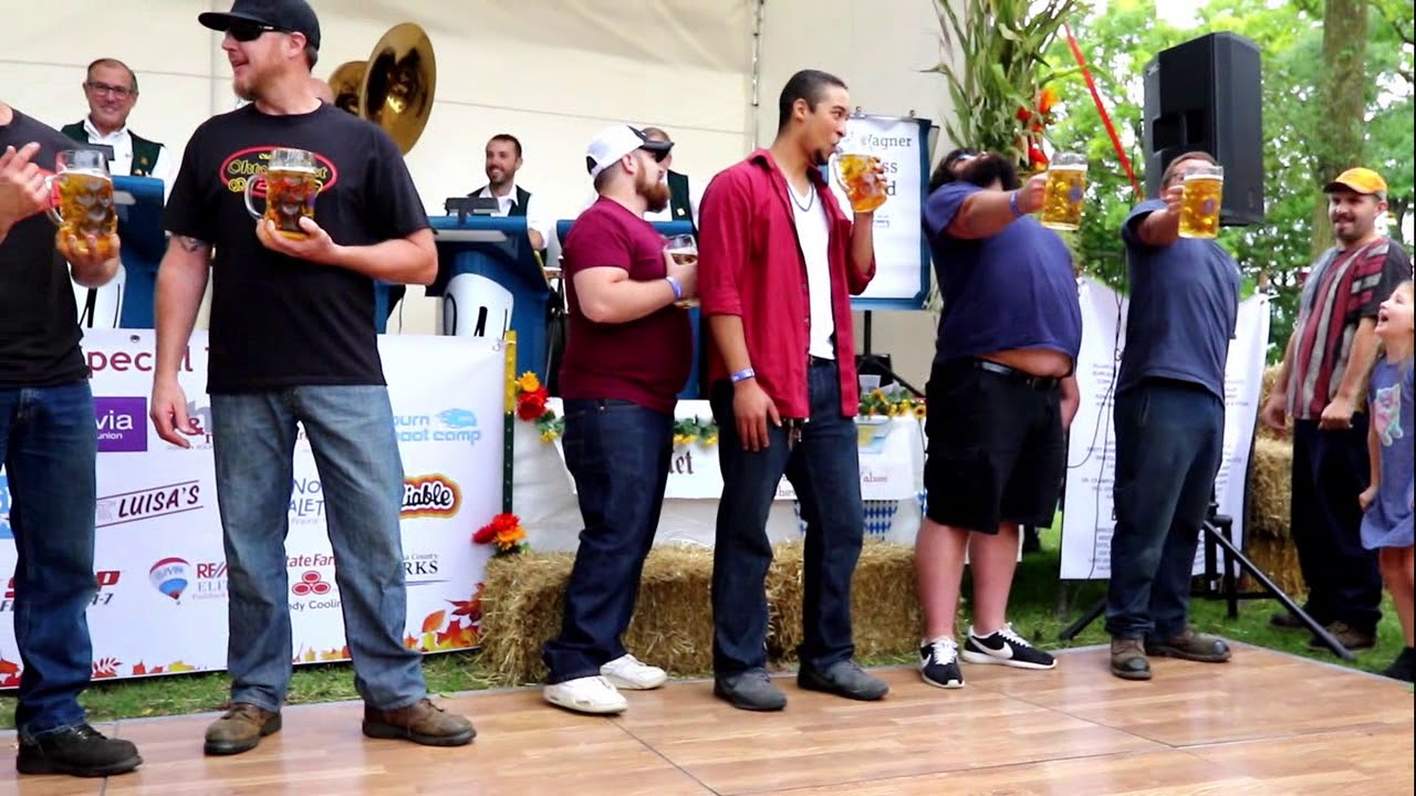 Stein holding contest men 2018 - YouTube