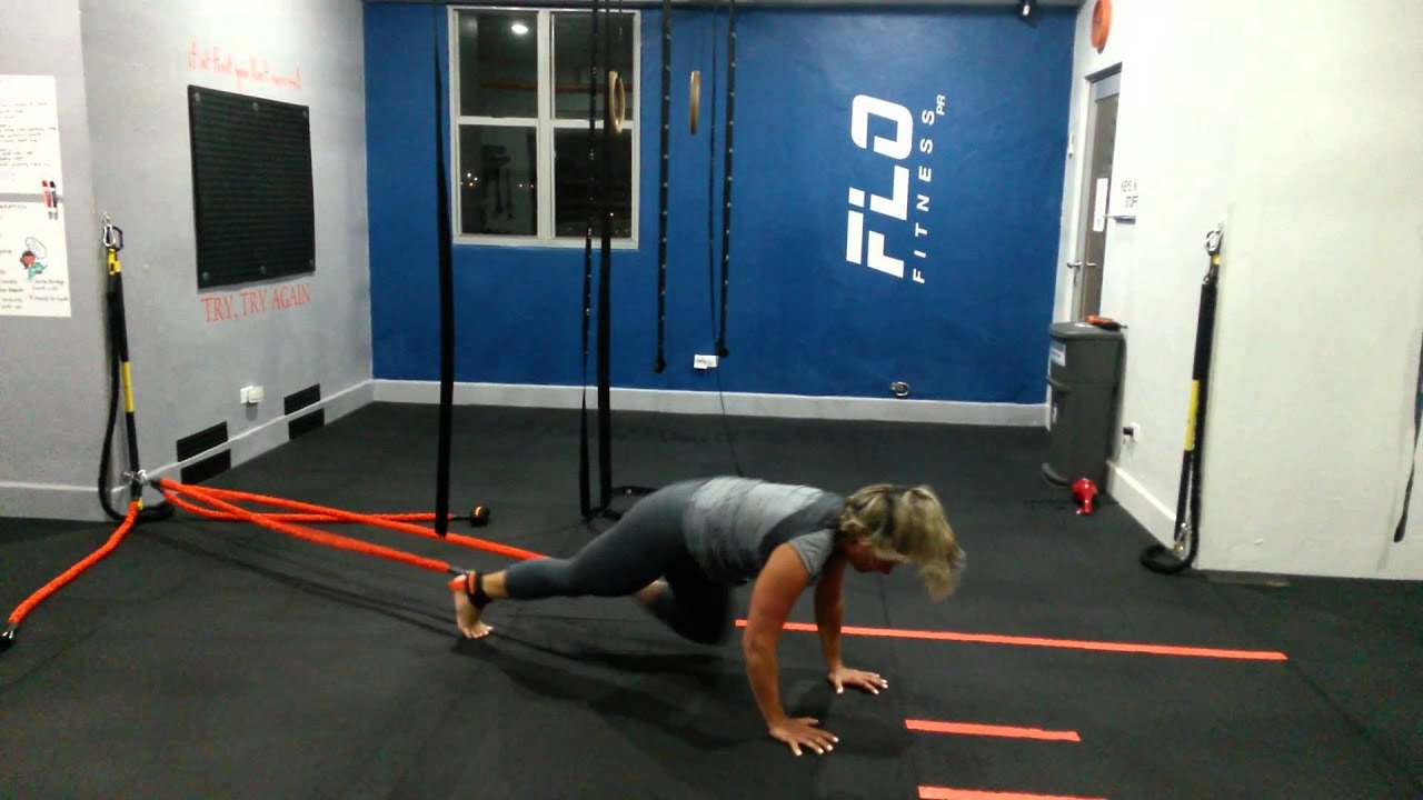 Band Resisted mountain climbers - YouTube