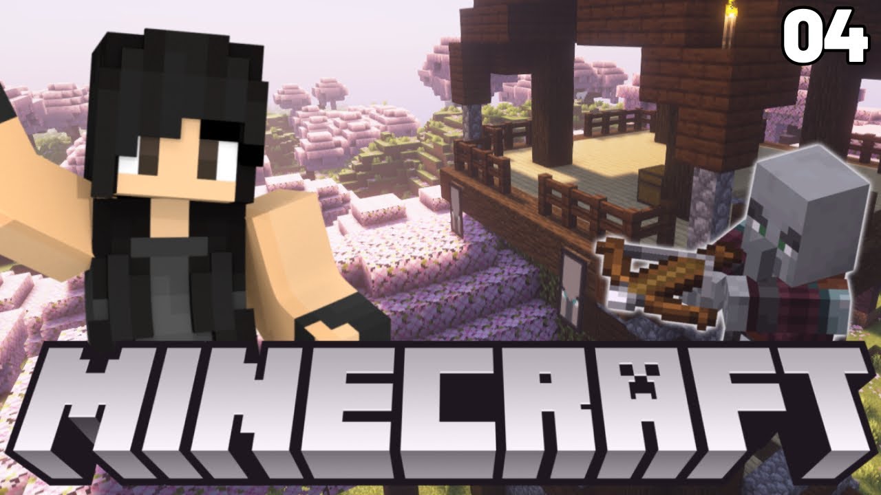 Pesky Pillagers! | Ep. 4 | Minecraft VanillaCraft - YouTube