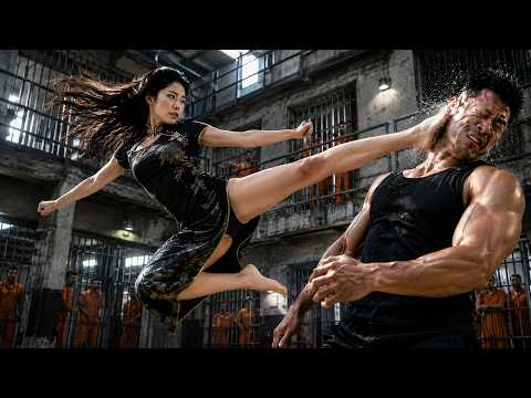 Action Movie | Female Agent Gets Captured to Infiltrate a Japanese Prison and Kill the Commander!