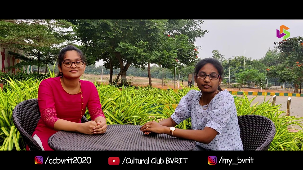WELCOME FRESHERS 2020 - BVRIT'N / Cultural Club BVRIT - YouTube