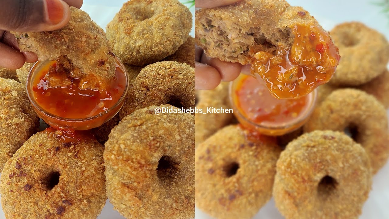 JINSI YAKUPIKA DONASI ZA KUKU TAMU SANA/CHICKEN DONUTS #ramadan #snacks ...