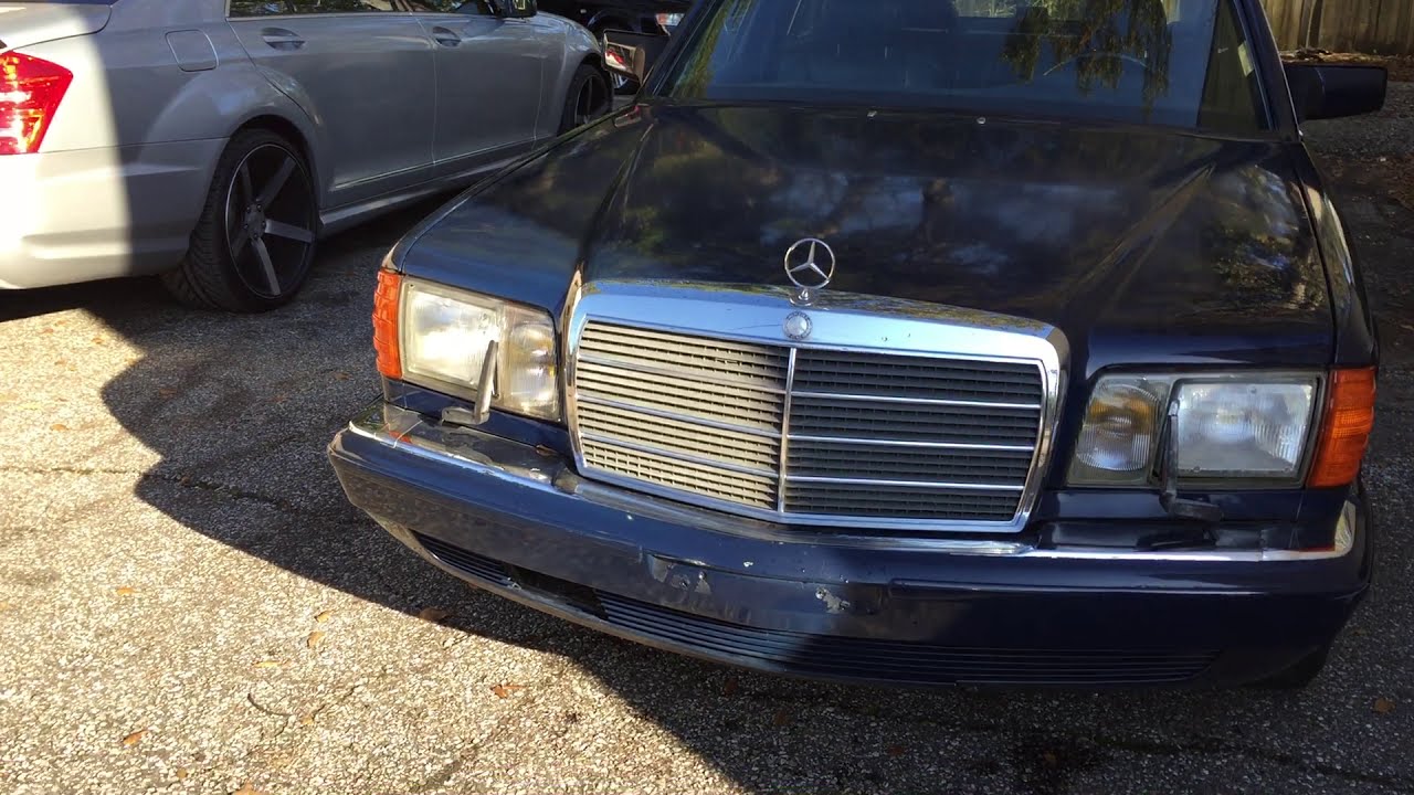 1990 Mercedes Benz 300SEL Sedan Walk Around and Test Drive - YouTube