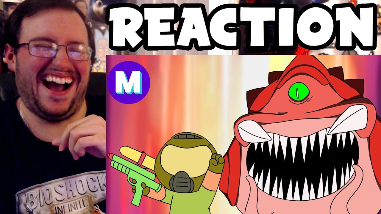Gor's "DOOM BABY by Mashed" REACTION - YouTube