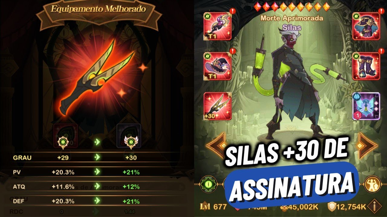 UPEI O SILAS PRO+30 DE ASSINATURA - AFK ARENA - YouTube