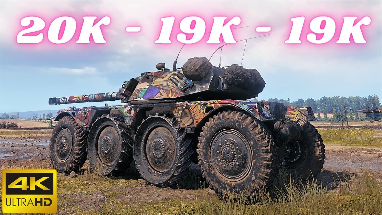 Panhard EBR 105 20K Spot Damage & EBR 105 19K & EBR 105 19K World of ...