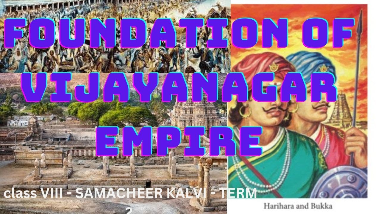 Foundation of Vijayanagar Empire, Four dynasties,End of Sangama Dynasty ...