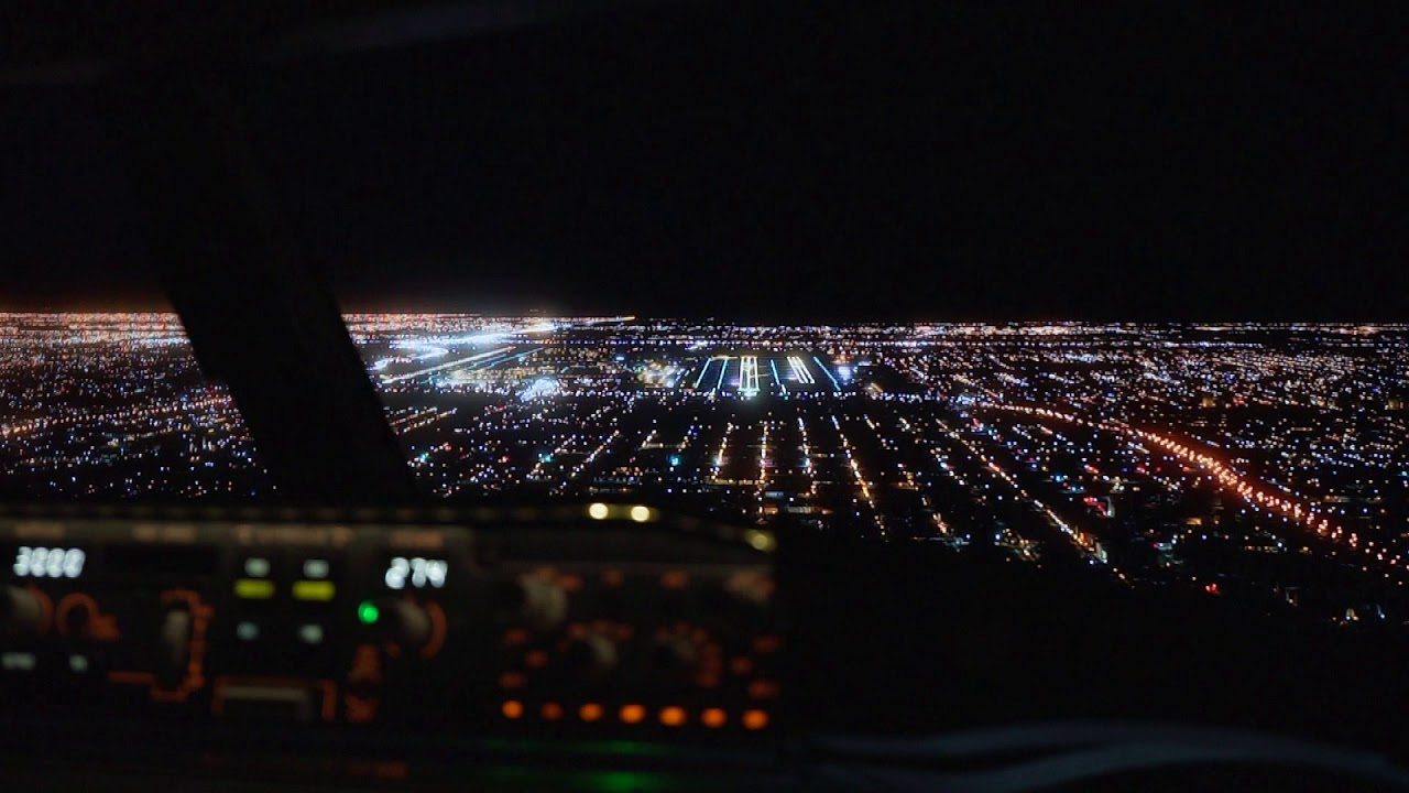 Reduced Taxiway Center Line Lighting - YouTube