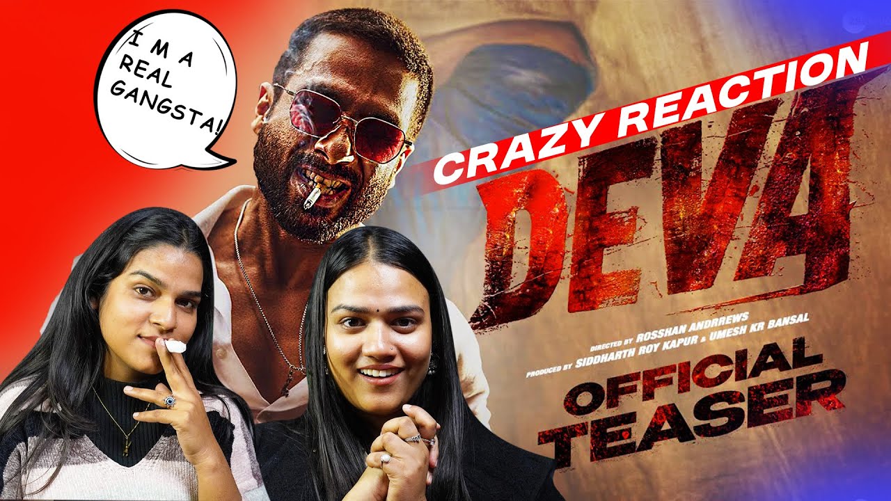 Shahid Kapoor’s Epic Return! 🔥 Crazy Reaction to Deva Official Teaser ...