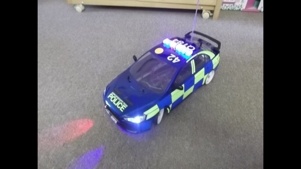 police interceptor rc evo x - YouTube
