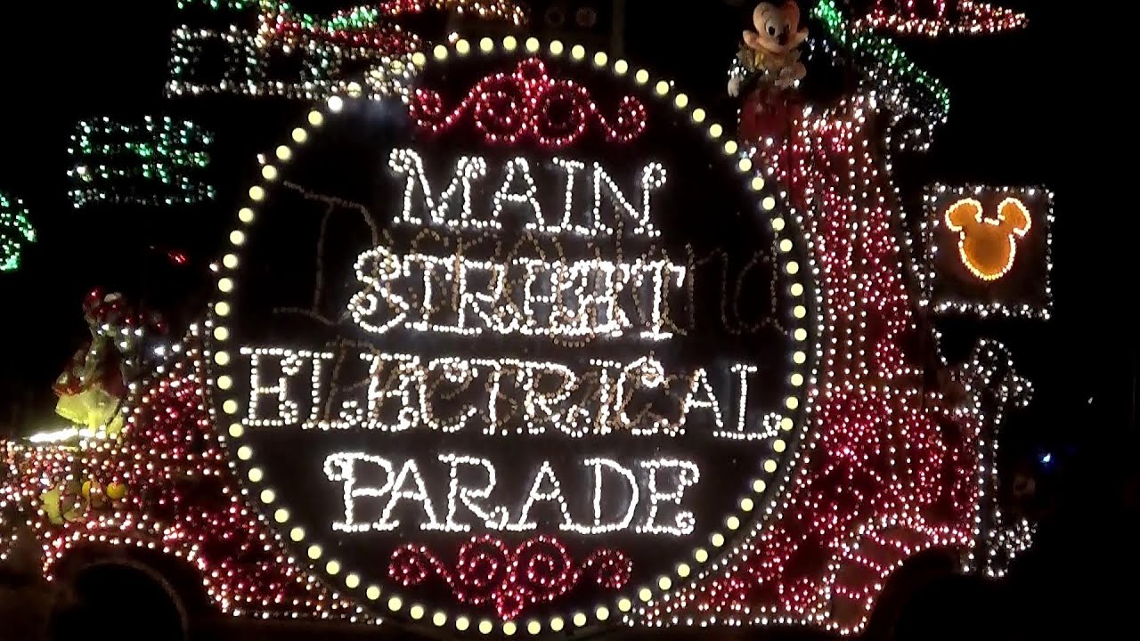 Disney Main Street Electrical Parade - 2019 Full Length - YouTube