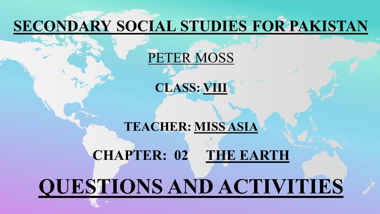Oxford Social Studies Class 8 Chapter 2 The Earth Questions And oxford-social-studies-class-8-chapter-2-the-earth-questions-and