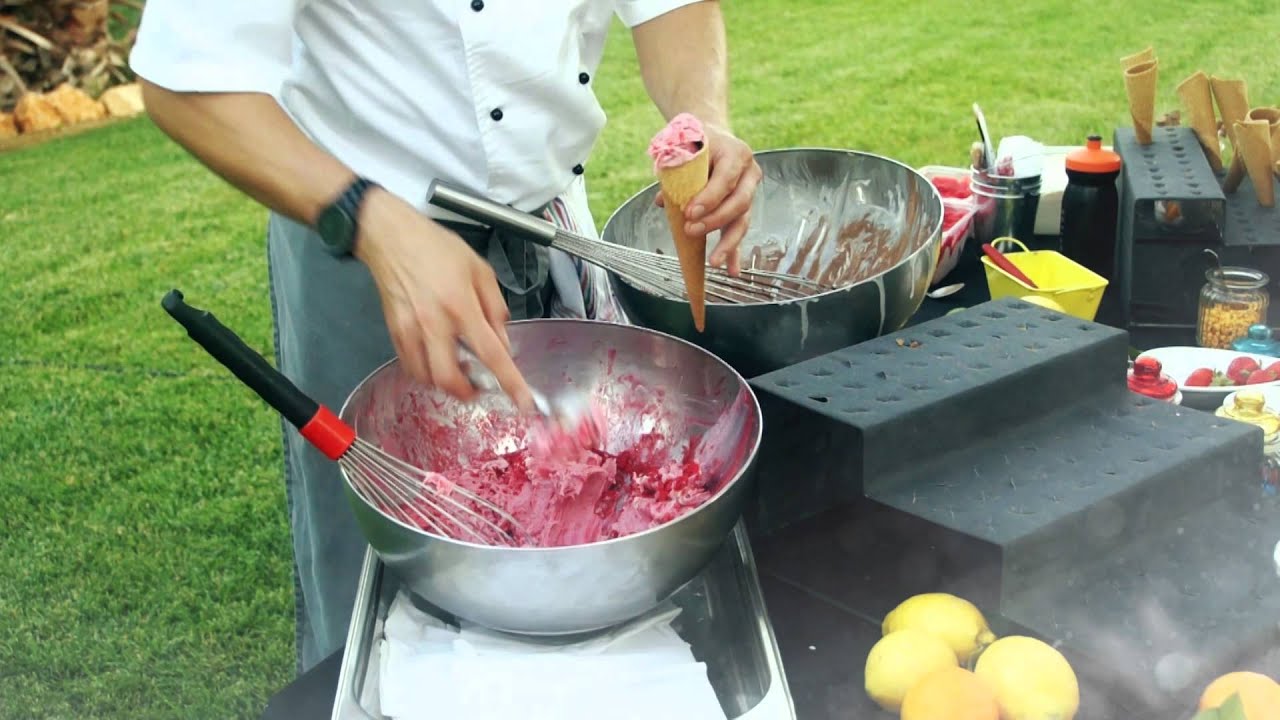 Event with ice-cream - YouTube