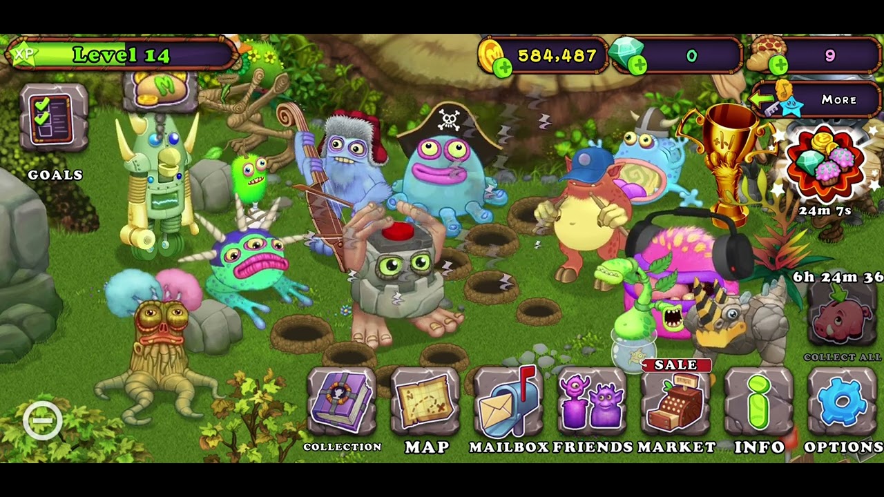 Mammot Noggin Furcorn Potbelly Joe Jammer Fwog Oaktapus T-rox Bowgart ...