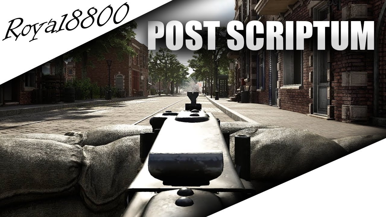 Post Scriptum - MG42 in position, incoming ! - YouTube
